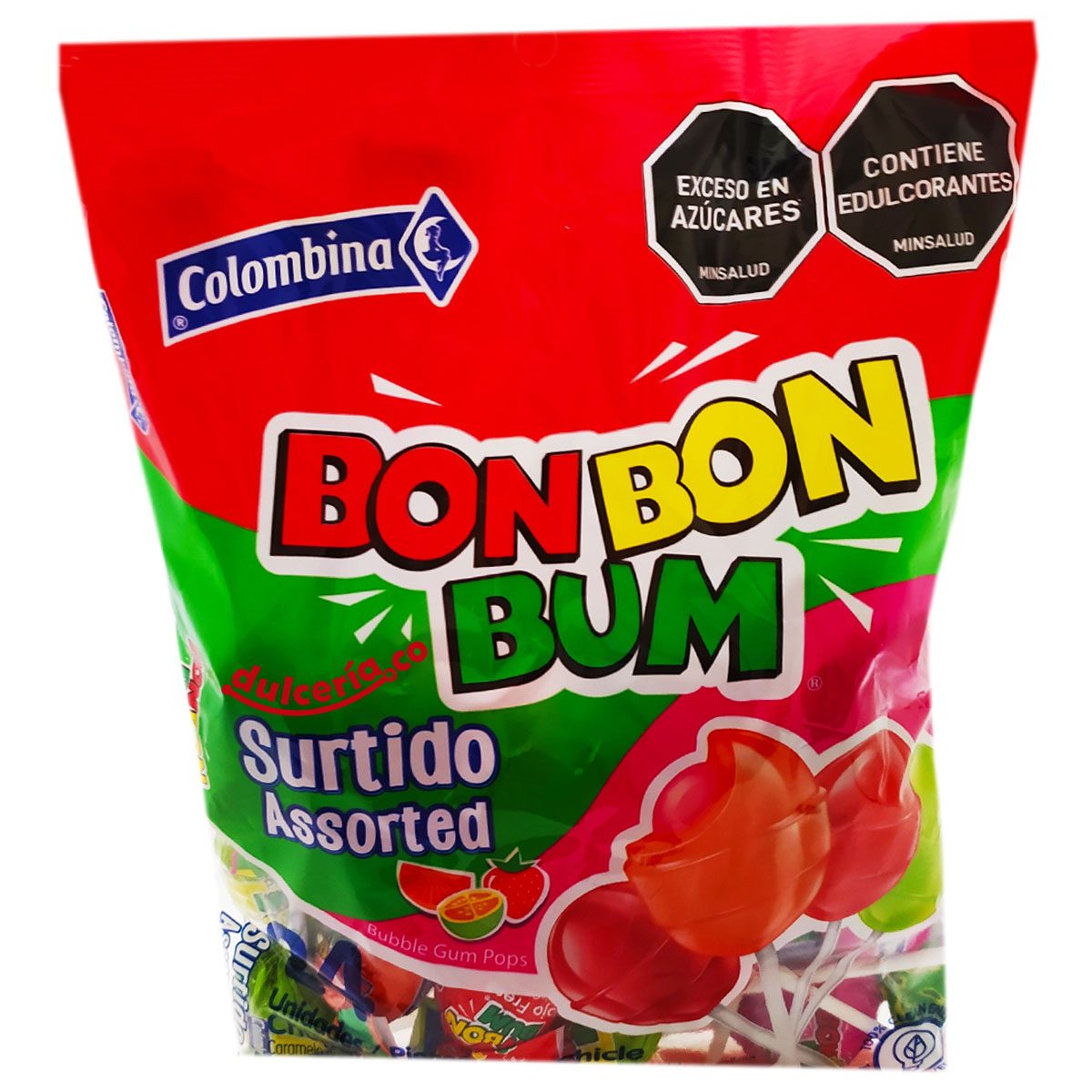 Bon Bon Bum Surtido x24 - Dulcería.co