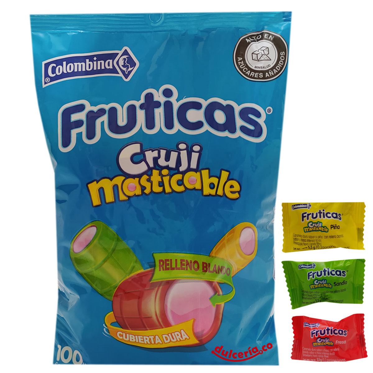 Fruticas Cruji x100 - Dulcería.co