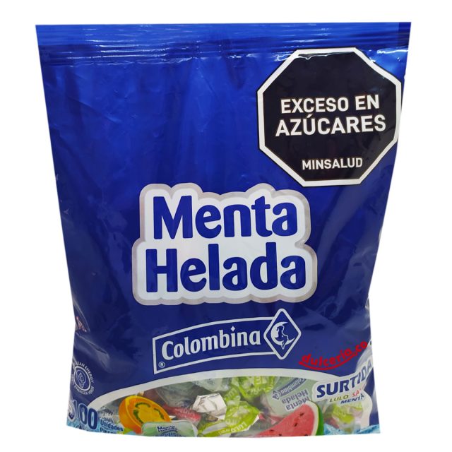 Menta Helada x100 - Dulcería.co