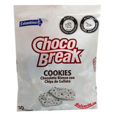 Choco Break Cookies x30 - Dulcería.co