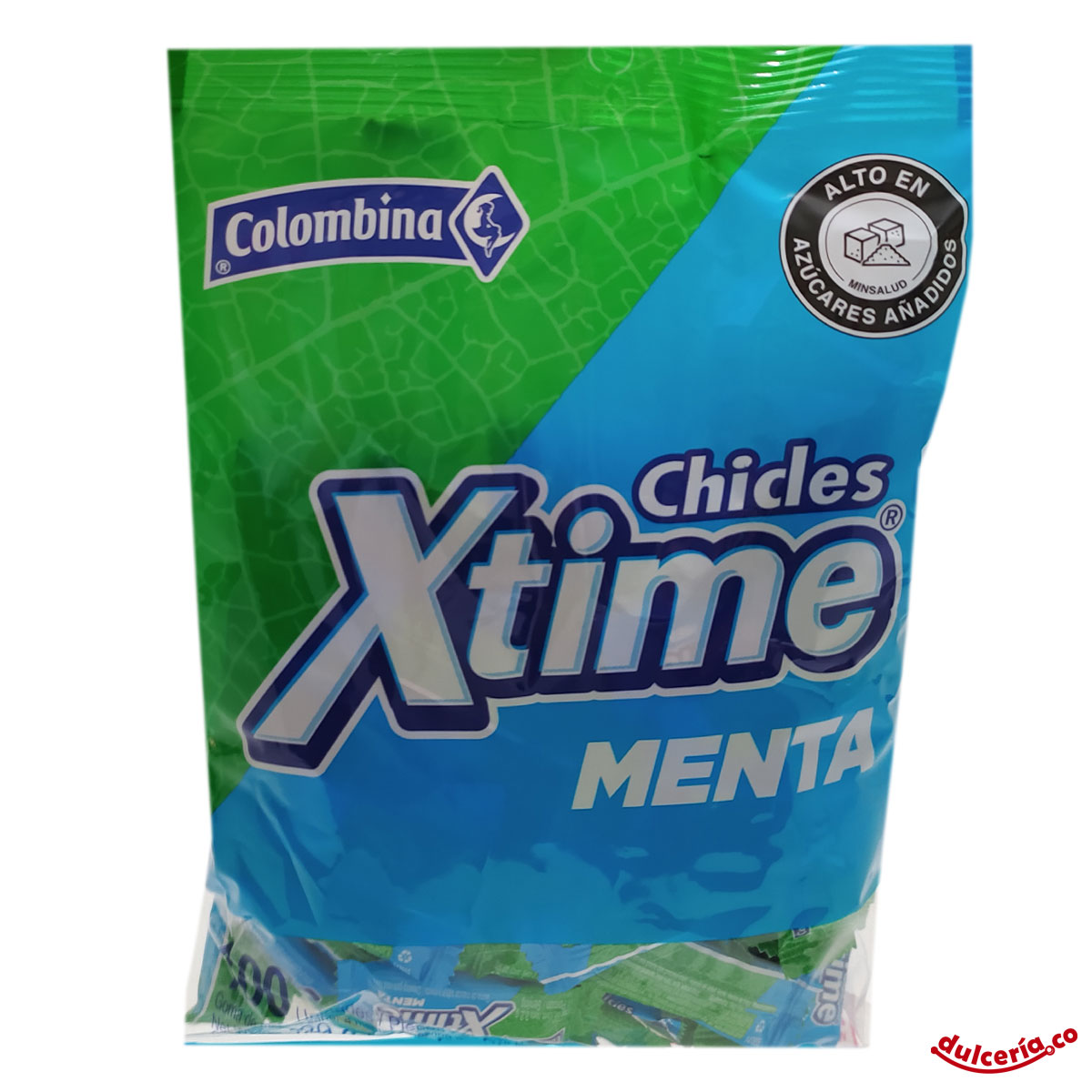 Chicles Menta x100 - Dulcería.co