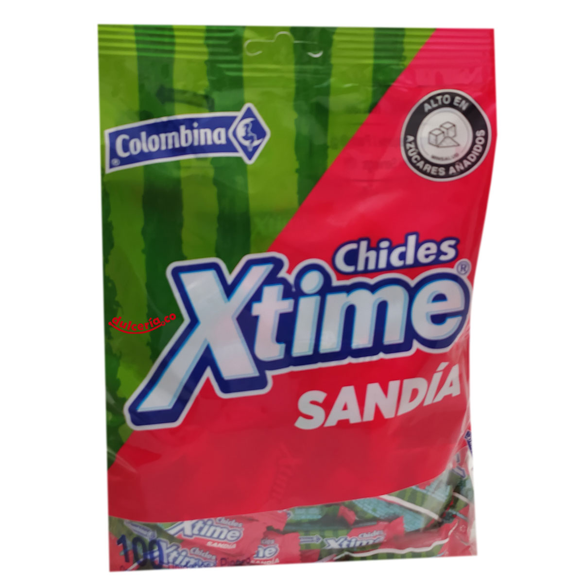 Chicles Sandía x100 - Dulcería.co