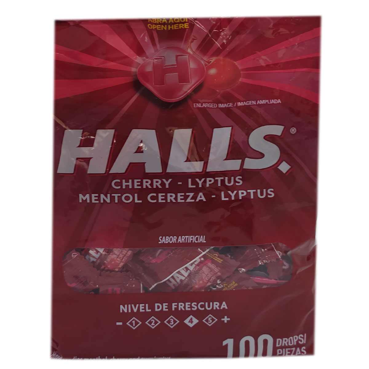 Halls Pepa R x100 - Dulcería.co