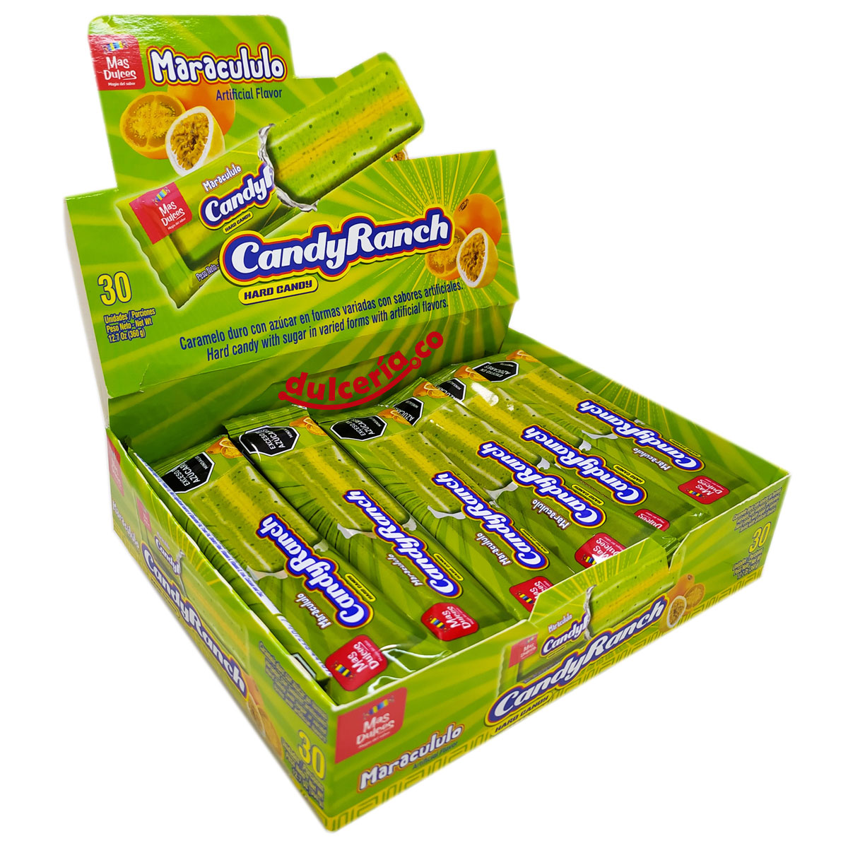 Candy Ranch Maracululo x30 - Dulcería.co