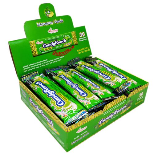 Candy Ranch Manzana Verde x30 - Dulcería.co